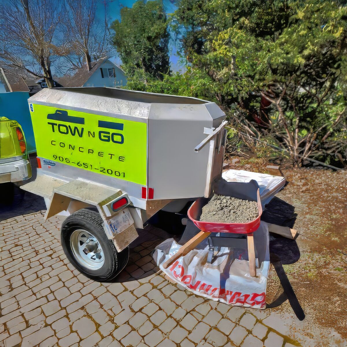 Tow N' Go - Ready-to-pour concrete trailers.